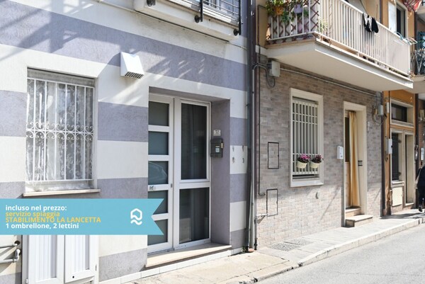 P052 - Porto Recanati, New Two-room Apartment With Beach Included - Porto Recanati