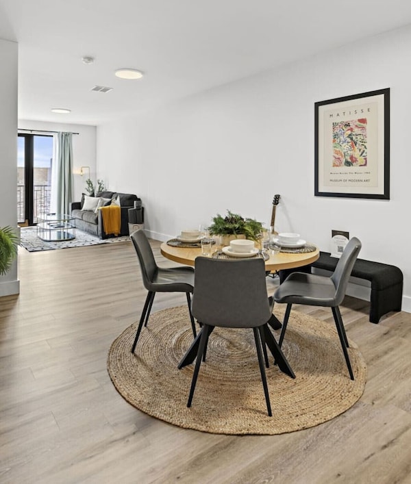 1br Luxe Boho W/ Free Parking 30min To Nyc - Bayonne, NJ