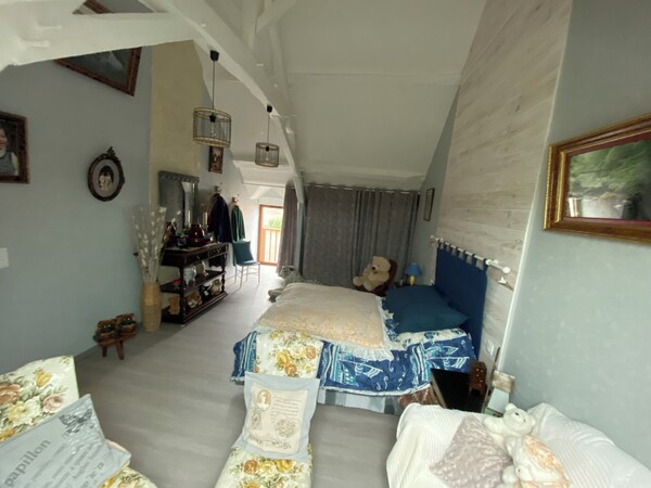 La Patriaie Chez Jacky Et Maryse Grande Chambre Cosy, Salle De Bains Privative - Sainte-Maure-de-Touraine