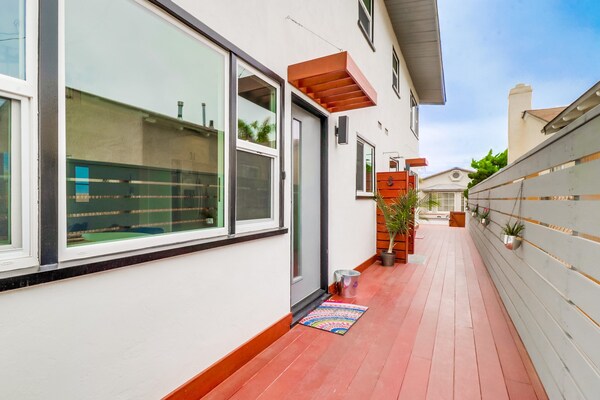 Mission Beach Escape | Steps To Ocean & Bay | Private Balcony, Bbq & Garage Parking - 聖地亞哥, CA