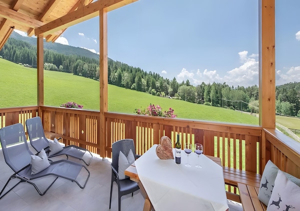 Apartamento 'Tamara' Con Vistas A La Montaña, Terraza Compartida Y Wi-fi - Castelrotto