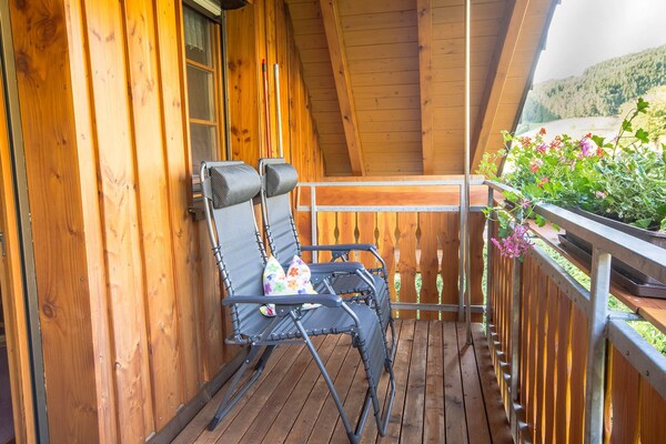 Ferienwohnung 'Talblick' Mit Privatem Balkon - Steinach