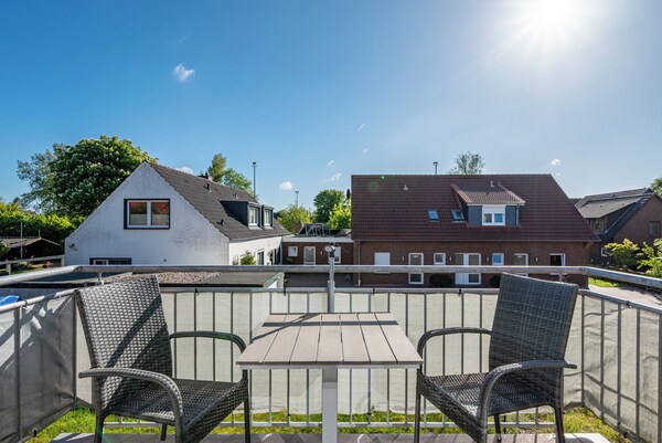 Entspannte Auszeit In Der Modernen Ferienwohnung "Die Drei" In Norddeich! - Norden
