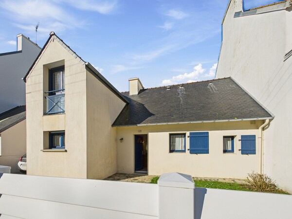 Haus Mit Veranda Für 6, 400 M Vom Strand Entfernt - Guilvinec