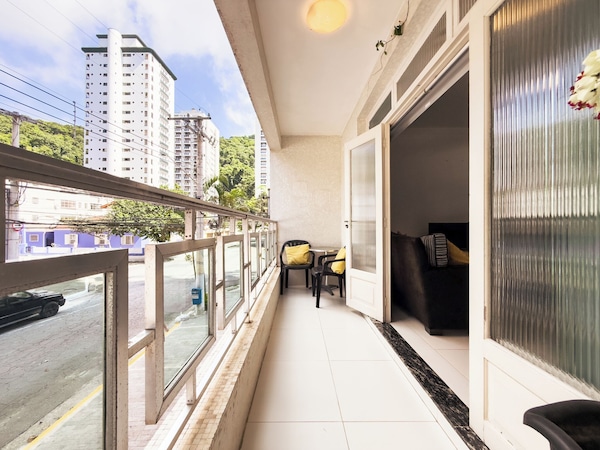 Apartment In Pitangueiras - 400m From The Beach - Santos