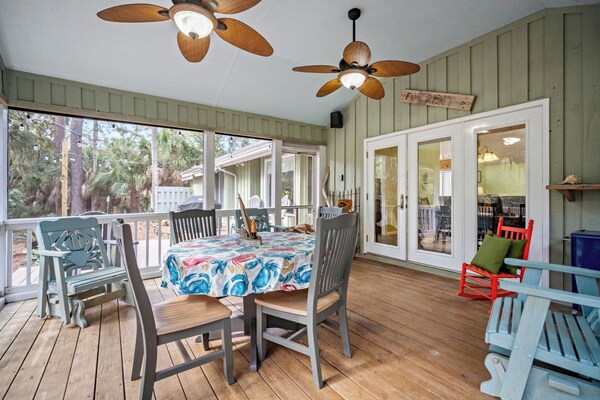 Tranquil Marshfront Retreat, Pet Friendly - 264 Tarpon - Fripp Island, SC