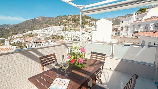 Holiday Home 'Lourdes Raya Frigiliana' With Mountain View, Wi-fi And Air Conditioning - Frigiliana