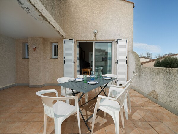 Appartement Lumineux 6 Pers, Proche De La Mer - Plage Portiragnes