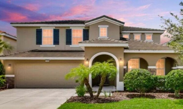 Solterra Resort, Pond View, South Facing Pool, Spa, Gameroom, Lazyriver And More! - Davenport, FL