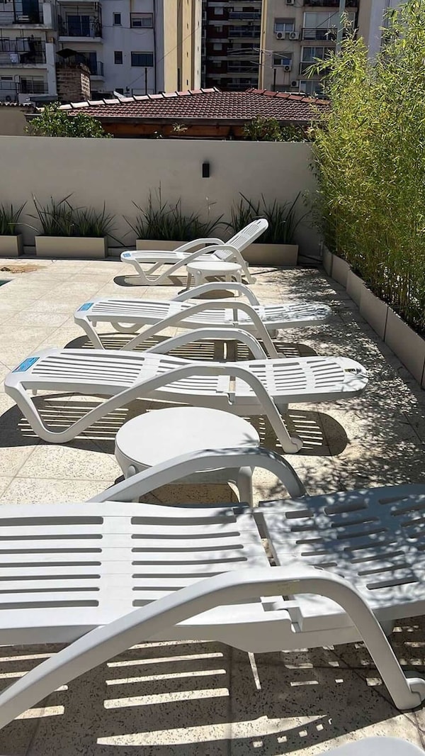 Beautiful Apartment With Pool, Gym, Laundry And Co-working Space - Buenos Aires