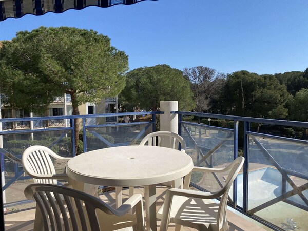 Duplex 2-bedroom Apartment With Terrace And Pool In Balaruc-les-bains - Balaruc-les-Bains