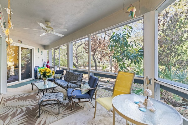 ️Across The Street From Beach-gorgeous Veranda And Yard-sea Woods 123️ - New Smyrna Beach, FL
