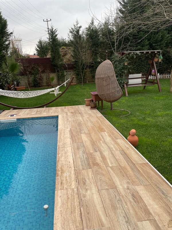 Charming 2-bedroom Villa With Hot Water Pool, Ac, Wifi In Peaceful Sapanca - Sakarya