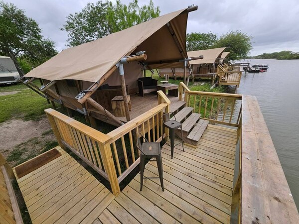 Safari Tent Near Spacex & Boca Chica Beach! - Brownsville, TX
