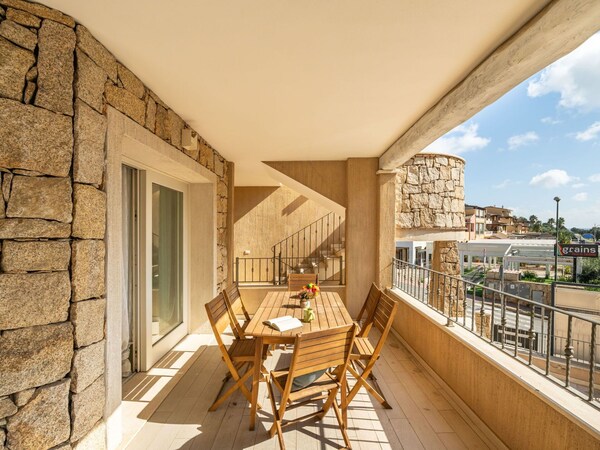 Precioso Apartamento Para 6 Personas Con A/c, Wifi, Tv, Balcón Y Aparcamiento - Villasimius