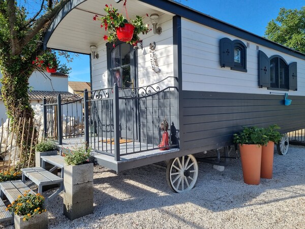 La Roulotte Domaine De La Tapie De Bouchet - En Camargue - Camargue