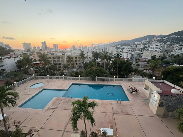 Bella Vista Y Encantador Departamento. A 5 Min De La Playa. - Acapulco