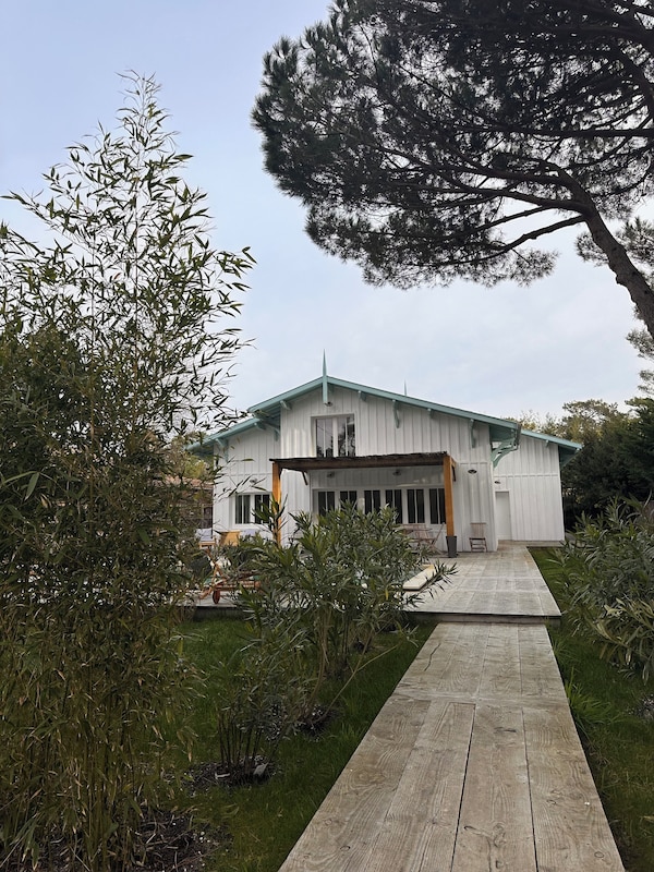 Large Villa With Heated Pool For Up To 14 People At The Tip Of Cap Ferret - Arcachon Bay