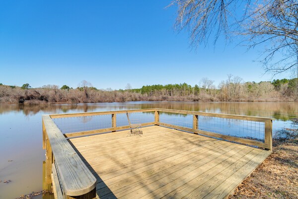 Boat Launch On-site: Lakefront Toledo Bend Getaway - Louisiana