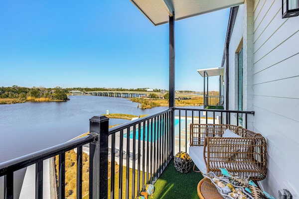 3 Mi To Gulfport Beaches: Waterfront 'Casa Pesce' - Oasis Resort, Gulfport