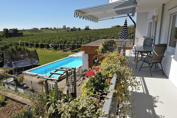 Appartement '2, 49qm, Balkon' Avec Piscine Partagée, Terrasse Partagée Et Wi-fi - Lac de Constance