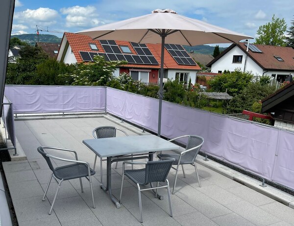 Appartement 'Käppeler' Met Balkon En Wifi - Meersburg
