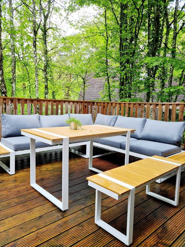 The Forest Triangle I (Chalet 118) Renovated Chalet On A Vacation Park In Durbuy. - Durbuy
