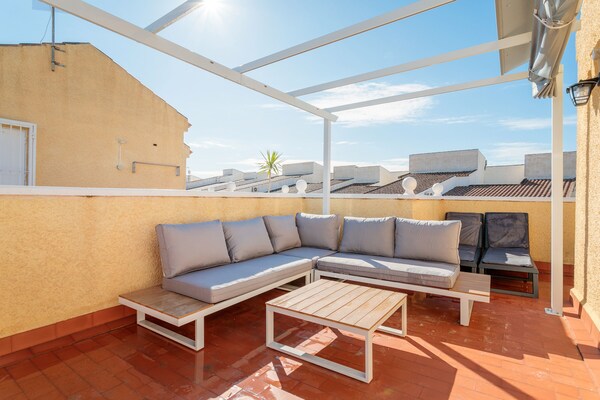 Vakantiehuis 'Horizon Oasis' Met Zeezicht, Wi-fi En Airconditioning - Tabarca