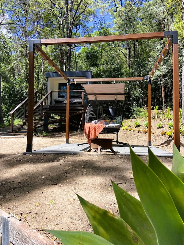 Sunset Ridge - King Bed Cabin Nestled At The Base Of Tamborine Mountain. - カナングラ