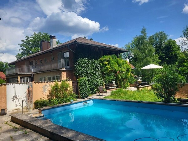 High-quality Villa On Lake Starnberg With Pool - Feldafing