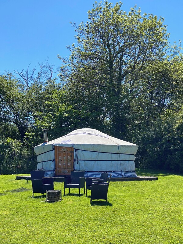 Glamping In Mongolian Yurts In Peaceful Rural Location In South Devon. - Newton Abbot