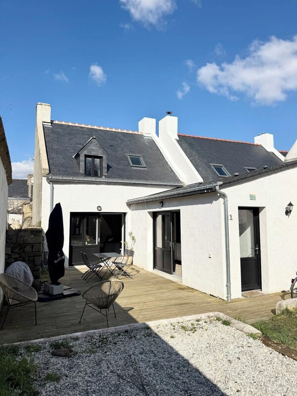 Maison De Charme Rénovée- Jardin - 5min Des Plages - Arzon