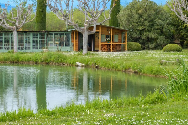 Chalet 'Les Iris' Met Privé Zwembad, Gedeeld Terras En Airconditioning - Côte d'Azur