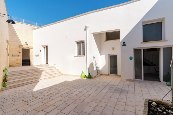 Appartement "Thalassa" Avec Terrasse Partagée, Wi-fi Et Climatisation - Uggiano La Chiesa