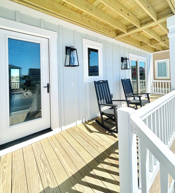 Brand New 2nd Row, 5 Bed, 3 Bath Home W/ Sprawling Marsh Views! - Holden Beach, NC