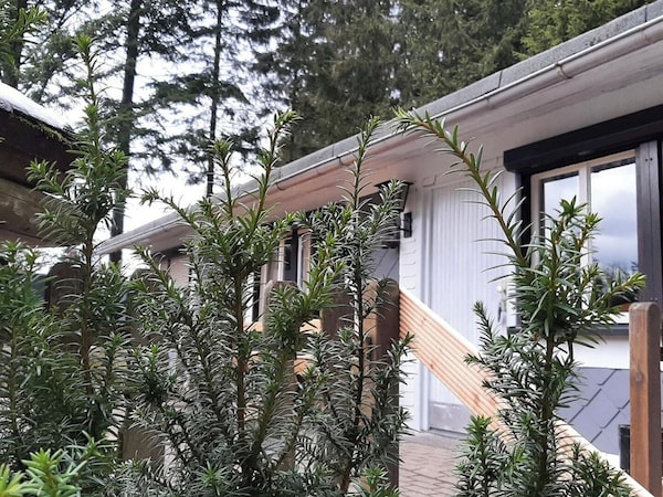 Uriges Ferienhaus Am Rennsteig - Sauna & Kamin! Mit Thüringer Waldcard All Incl. - Masserberg