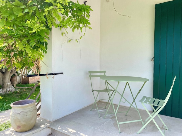 Magnificent Village House With Lush Garden 5 Minutes Walk From The Beach - Saintes-Maries-de-la-Mer