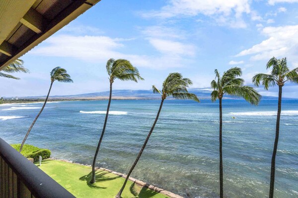 Sale!  Lauloa 410 - Top Floor, Direct Ocean Front, Stunning Renovation, Split Ac - Hawaii