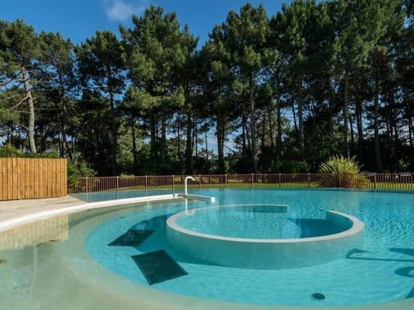 01428_ T2 Apartment With Balcony In Residence With Heated Collective Pool - Lacanau