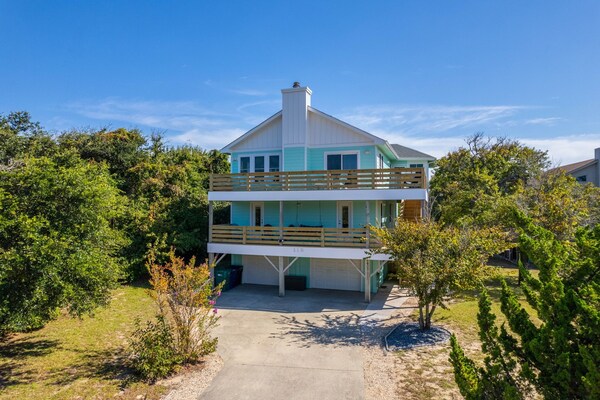 The Big Sea: Oceanside, Private Saltwater Pool, Private Backyard & Close To Beach - Duck, NC