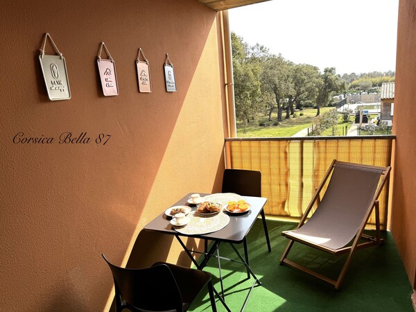 T2, 2/4 People N°87 Hameaux De Saint Cyprien - Lecci
