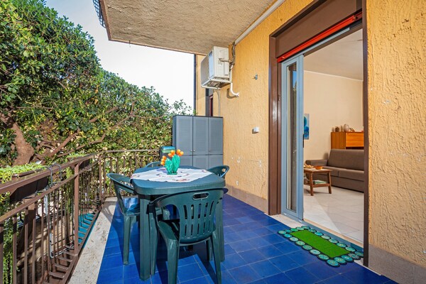 Appartamento 'Musa Giardini Naxos' Con Terrazza, Giardino E Aria Condizionata - Giardini-Naxos