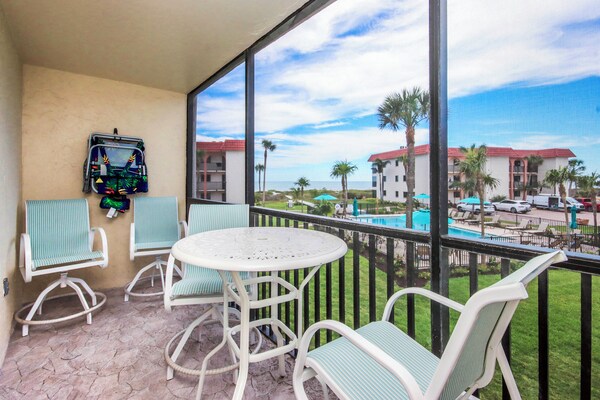 1br Second Floor Condo On Sanibel Island Steps To The Beach - Sandalfoot 4b2 - Lighthouse Beach Park