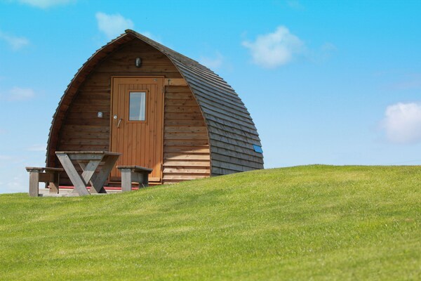 Basic-cabine-espace Sanitaire-vue Sur La Campagne - Écosse