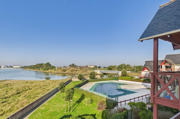 Appartement - Balcon Avec Vue - Piscine Chauffée - Le Pouliguen