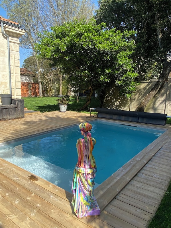Maison Pierre 3 Chambres Avec Piscine Bordeaux Proche Stade Chaban Delmas - Pessac