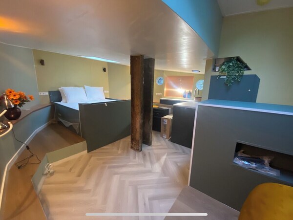 New: Sailors Suite On Luxurious Wellness Houseboat - Zaandam