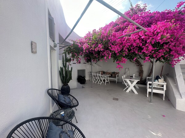 On Santorini, In The Center Of The Island At Messaria A Typical Cycladic House - Greece