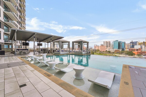 The Modern Echelon High-rise In Med Center - 休斯敦