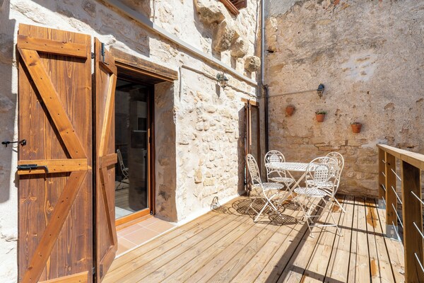 Apartment 'Raconet D'arnes' With Private Terrace, Wi-fi And Air Conditioning - Calaceite